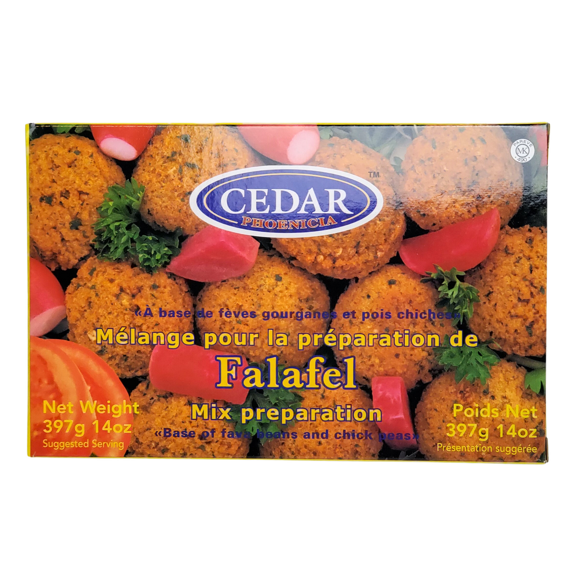 CEDAR Phoenicia Falafel Mix Preparation 397g 14oz – Souk Med (Grab)