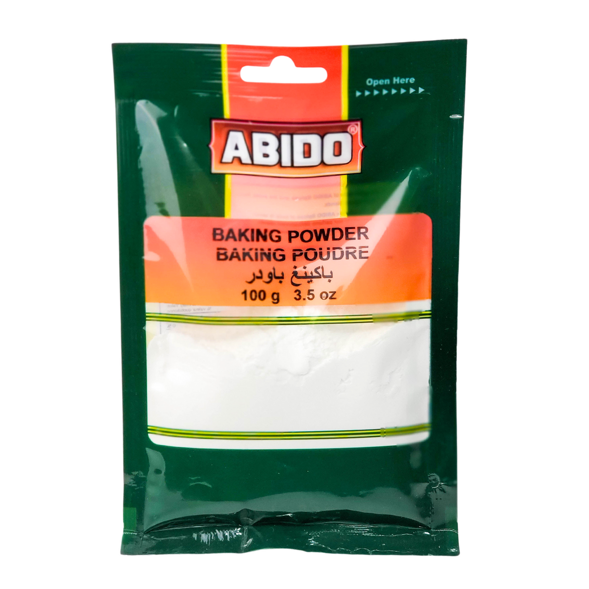 Abido Baking Powder 100g – Souk Med (Grab)
