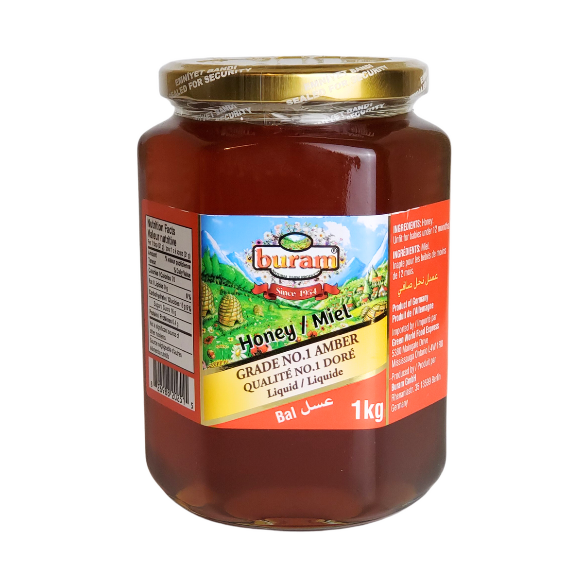 Buram Honey 1 Kg – Souk Med (Grab)