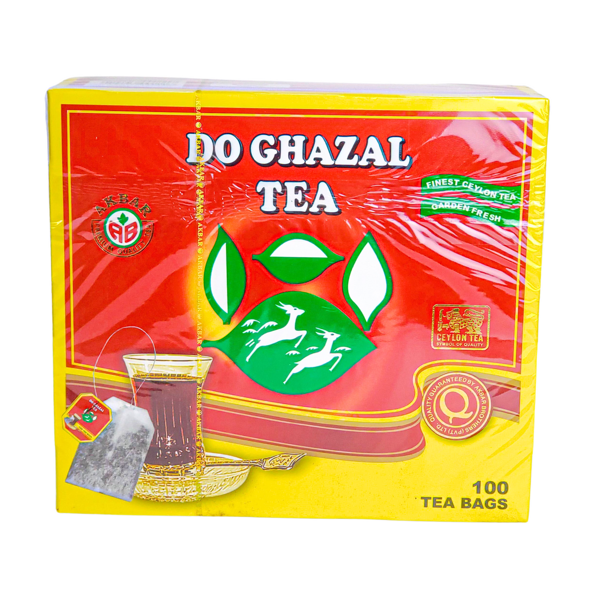 Do Ghazal Tea Finest Ceylon Tea 100 tea bags – Souk Med (Grab)