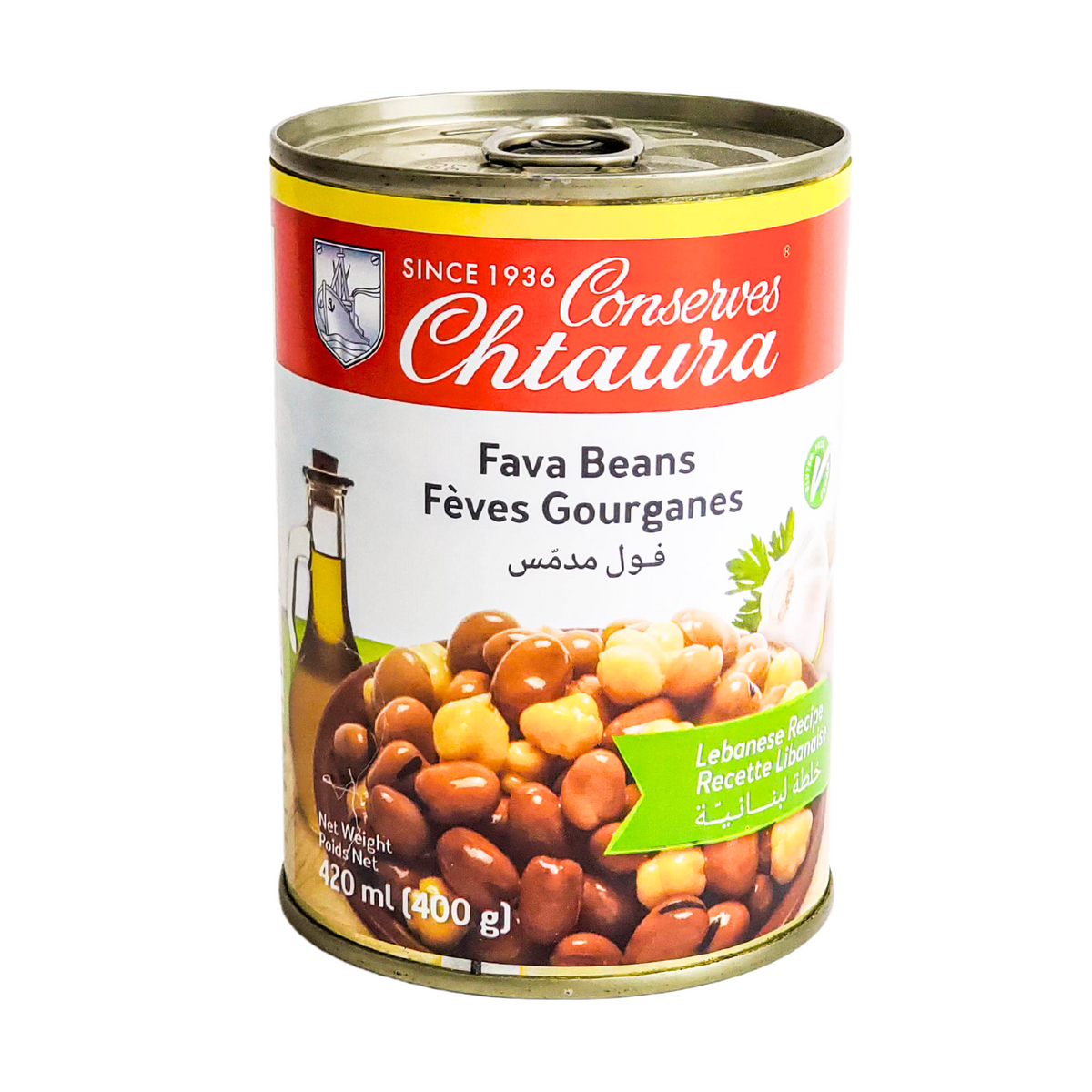 Conserves Chtaura Fava Beans 400 g – Souk Med (Grab)