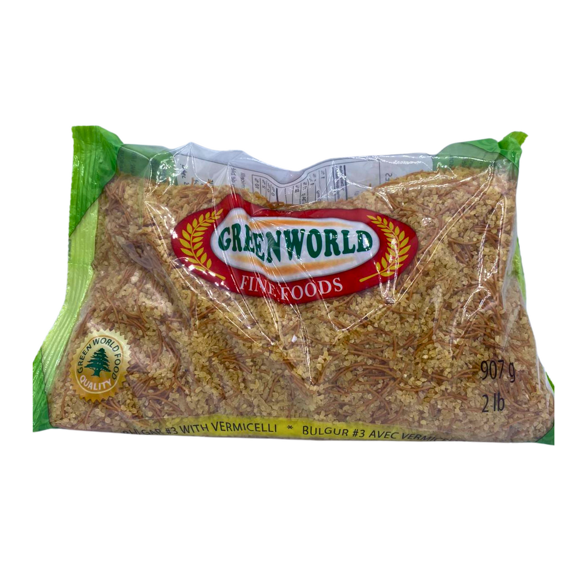 Greenworld Fine Foods Bulgar #3 With Vermicelli Medium 907g – Souk Med ...