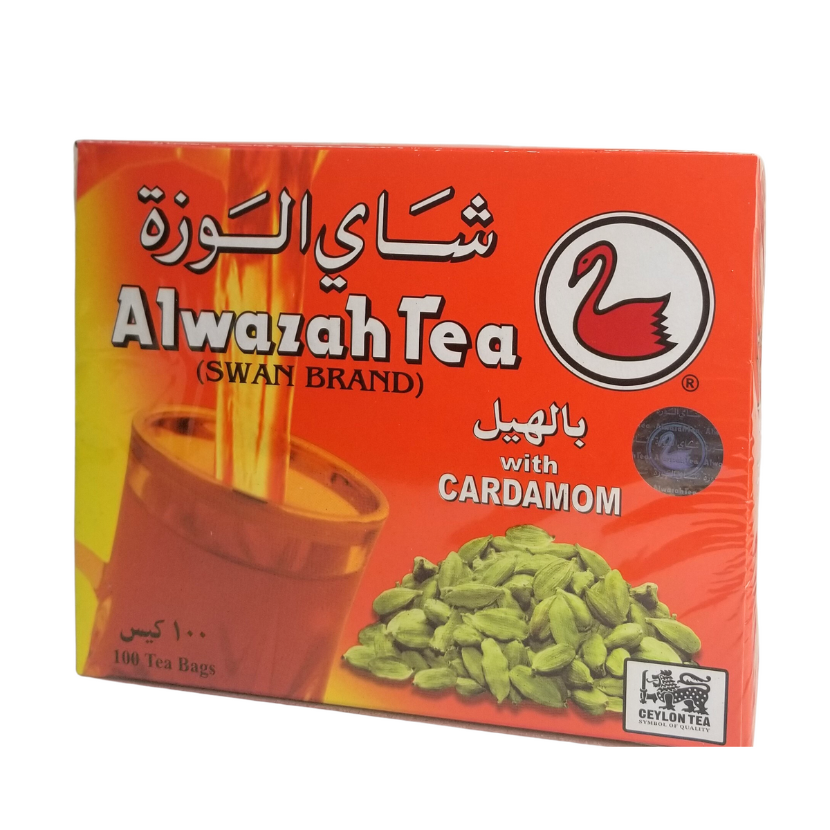 Alwazah Tea (Swan Brand) with Cardamom Quality 100 bags – Grab ...