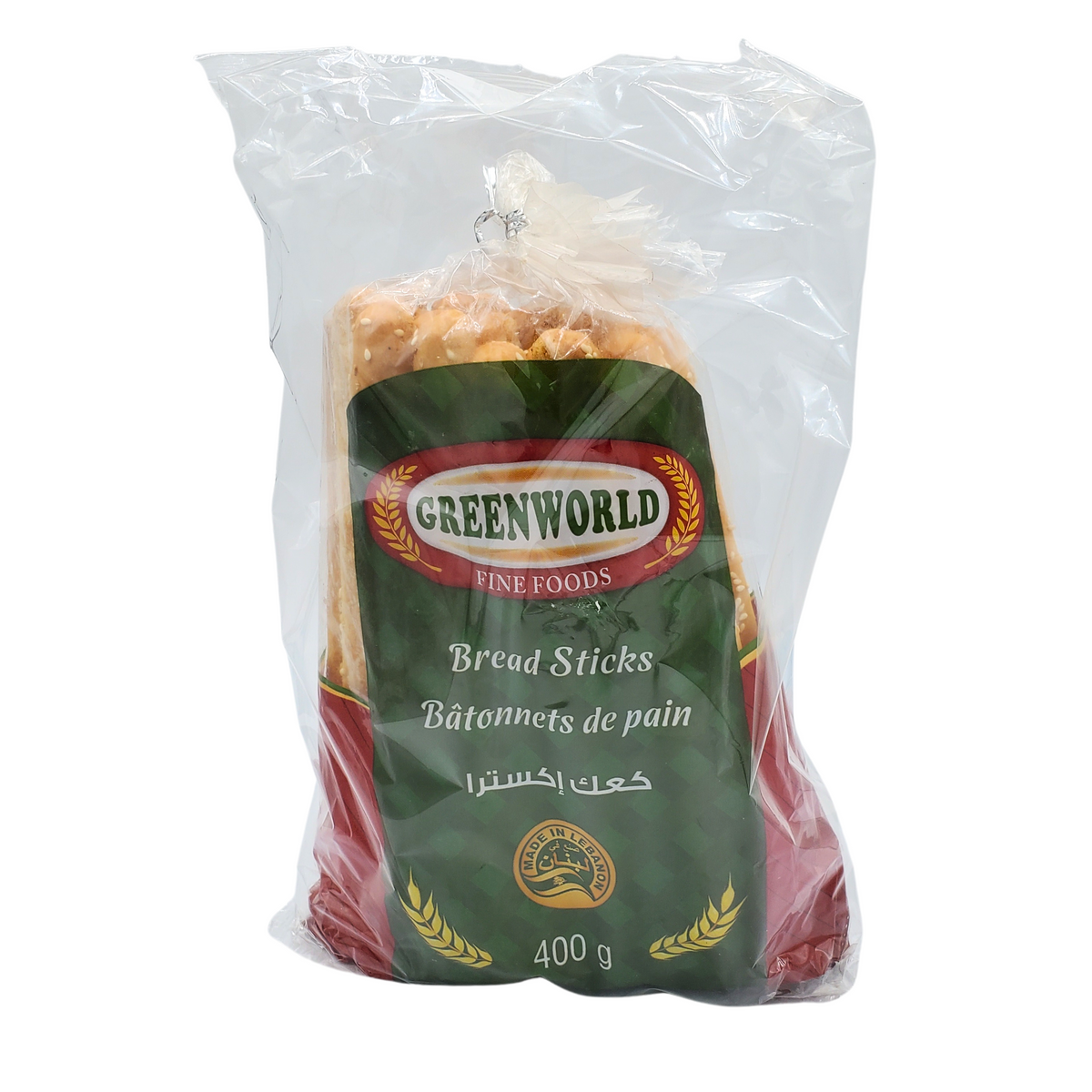 Greenworld Bread Sesame Sticks Kaak Extra 400g - Batonnets de Pain ...