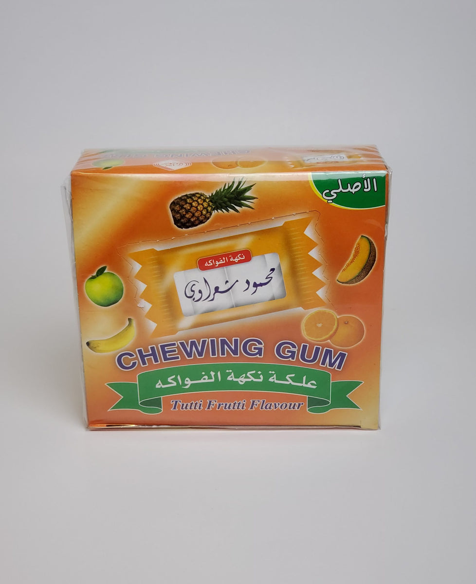 Chewing Gum Mahmoud Sharawi Tutti Frutti Flavour – Souk Med (Grab)